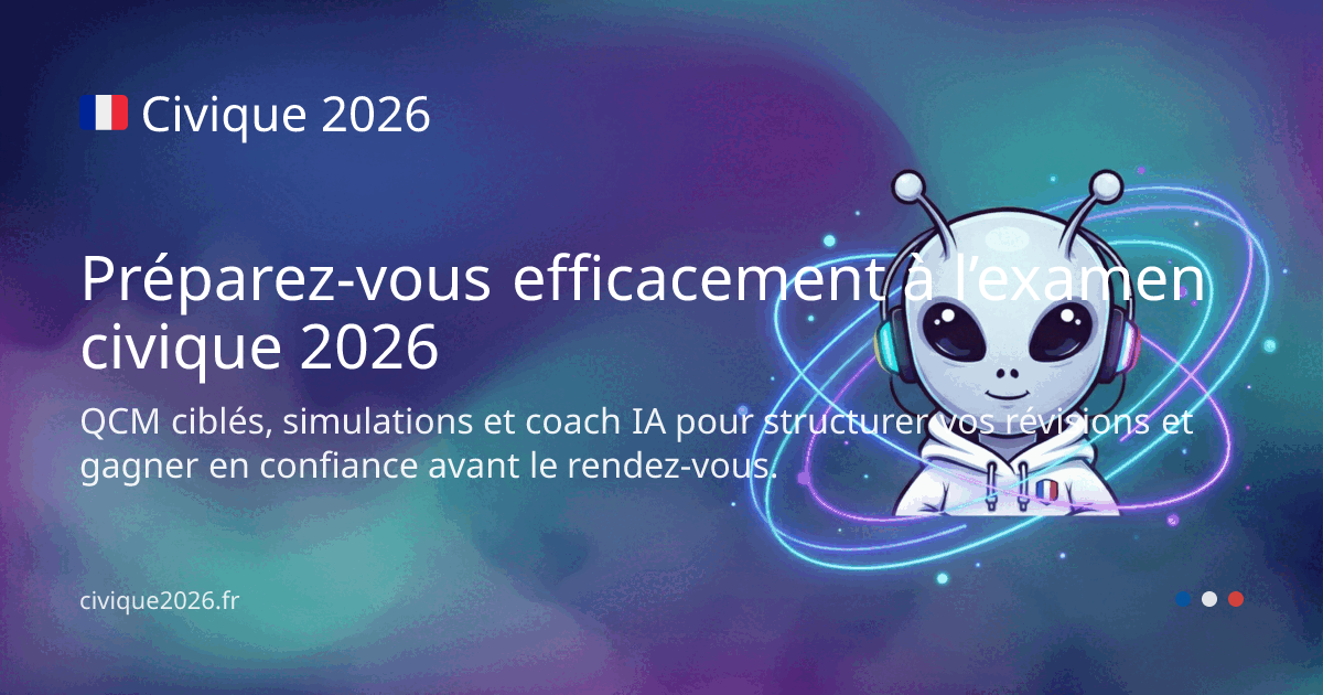 Livret du citoyen — Civique 2026